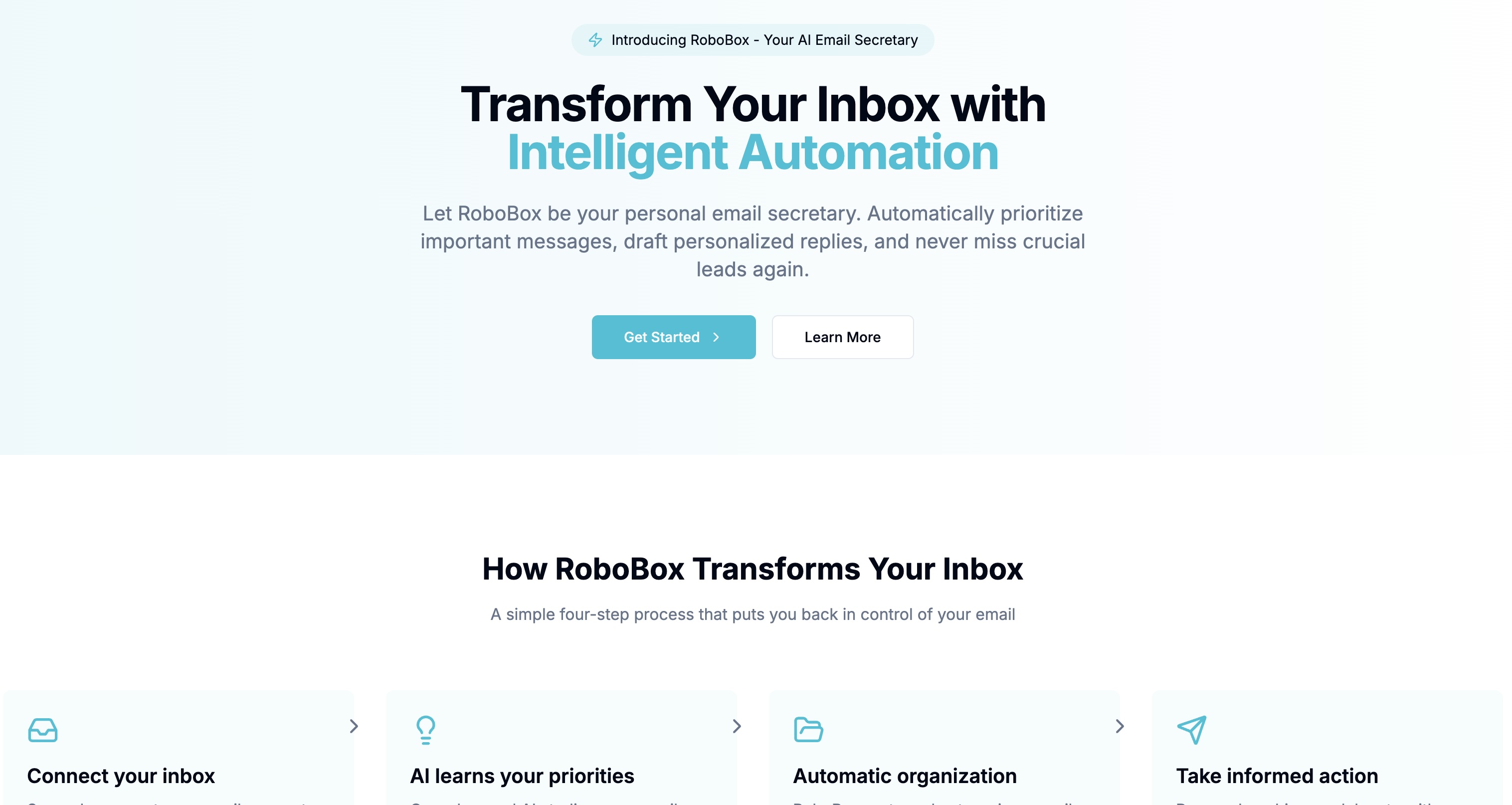 RoboBox - AI-Powered Email Automation